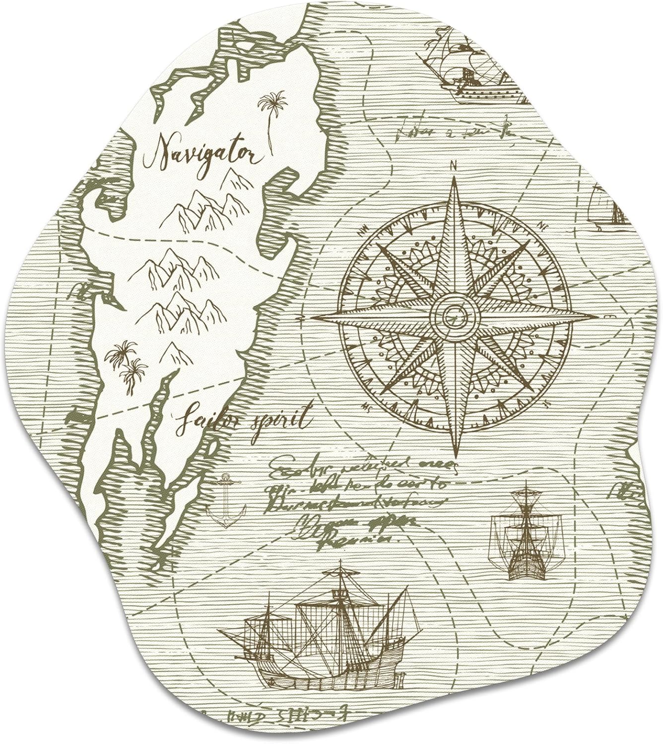 Amazon.com: Rimilak Small Mouse Pad 6.5 x 7 Inch, Takes up Wrist and ...