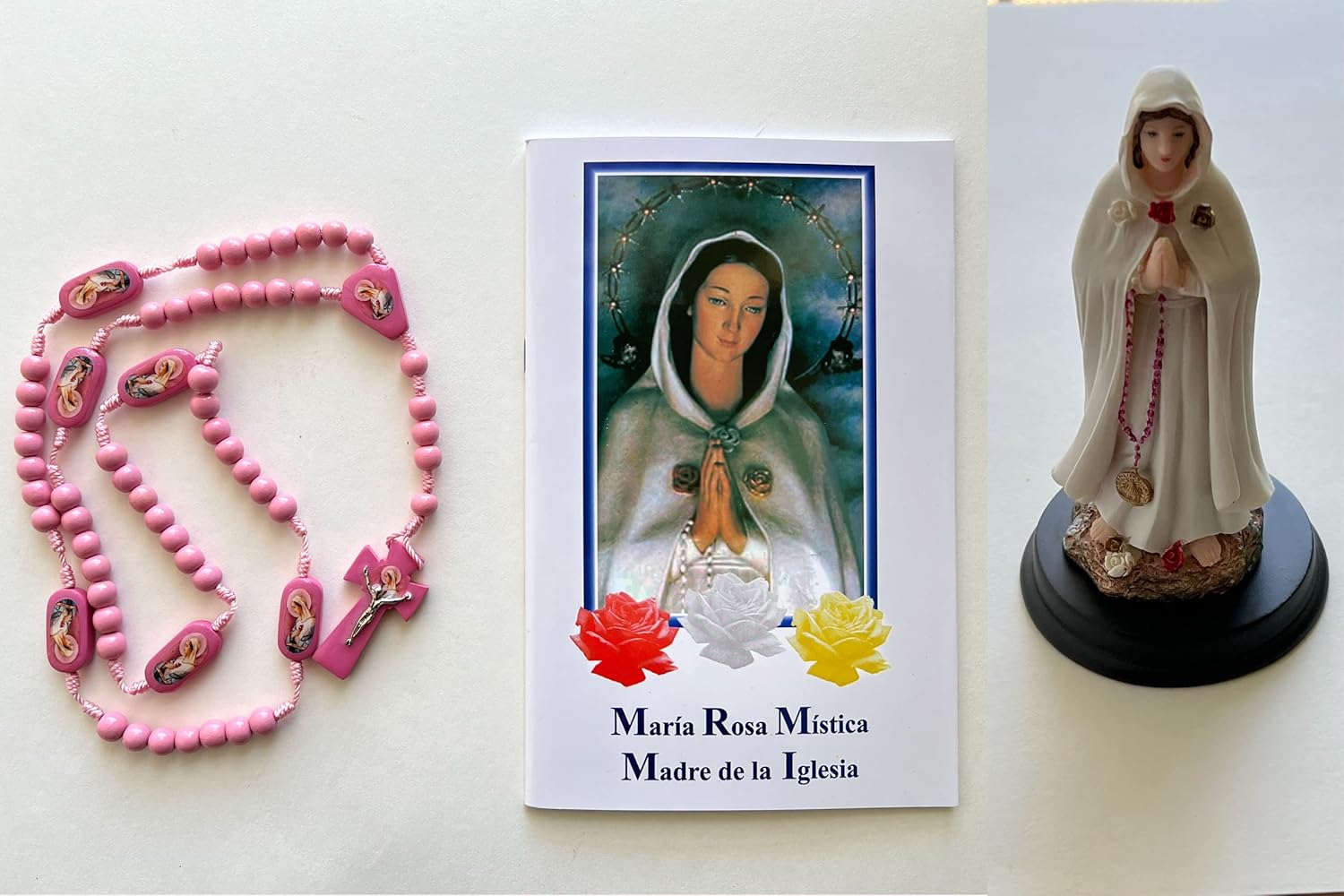 Amazon.com: Set de La Maria Rosa Mistica:"Maria Rosa Mistica Madre de ...
