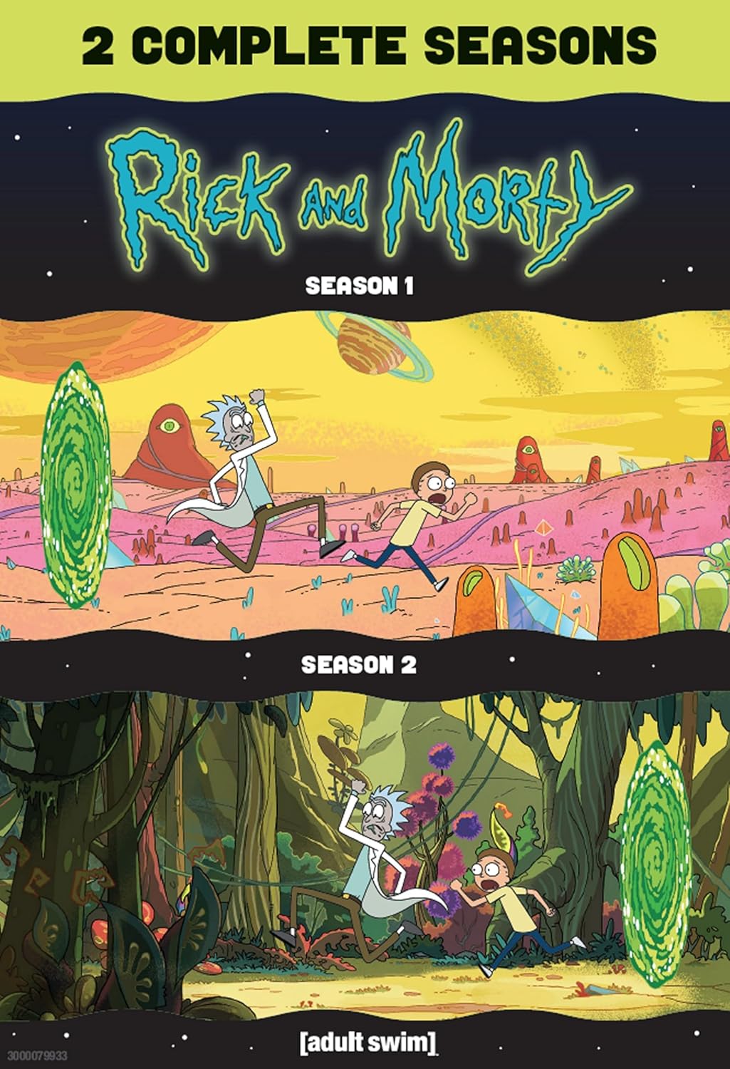 Amazon.com: Rick and Morty: S1-2 (2-PK/DVD) : Various, Various: Movies & TV