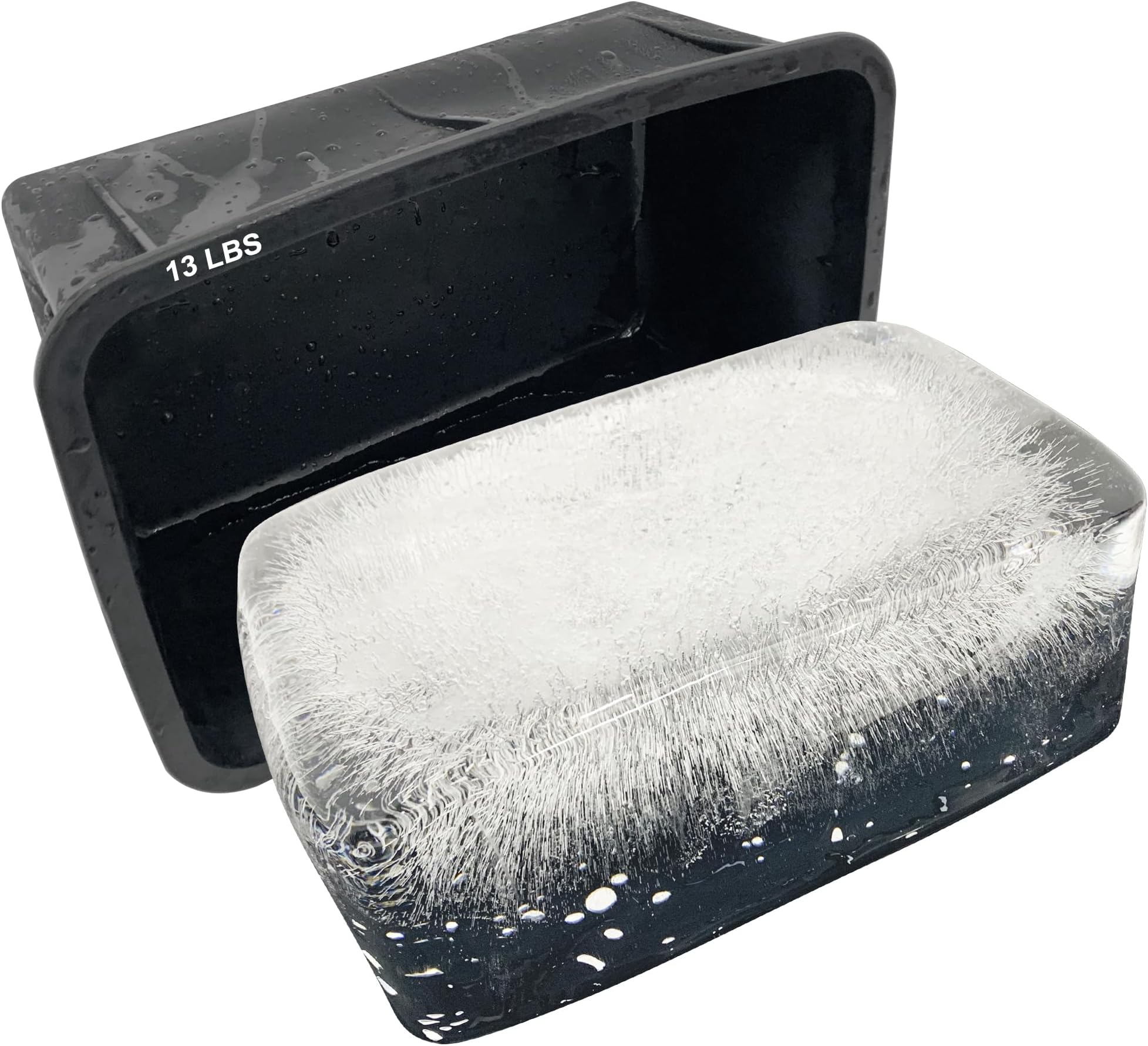 Amazon.com: Extra Large Ice Block Mold - 13lbs Giant Ice Bricks Tray ...