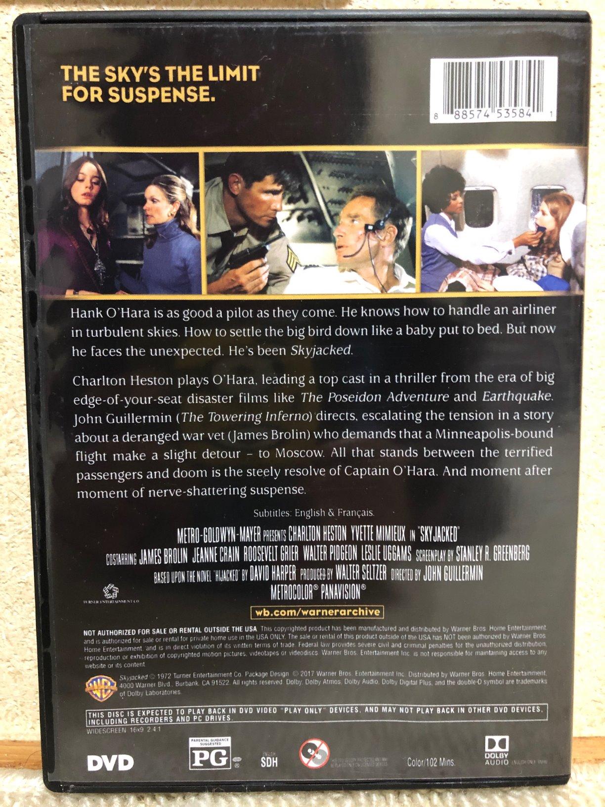 Amazon.co.jp: Skyjacked [DVD] : Charlton Heston, Yvette Mimieux, James ...