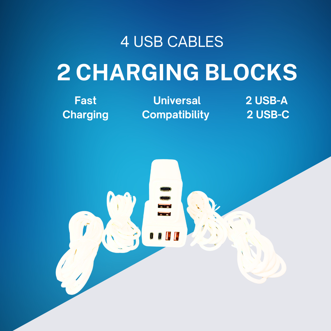 Watch Great set of fast charging blocks & 4 USB-C cables on Amazon Live