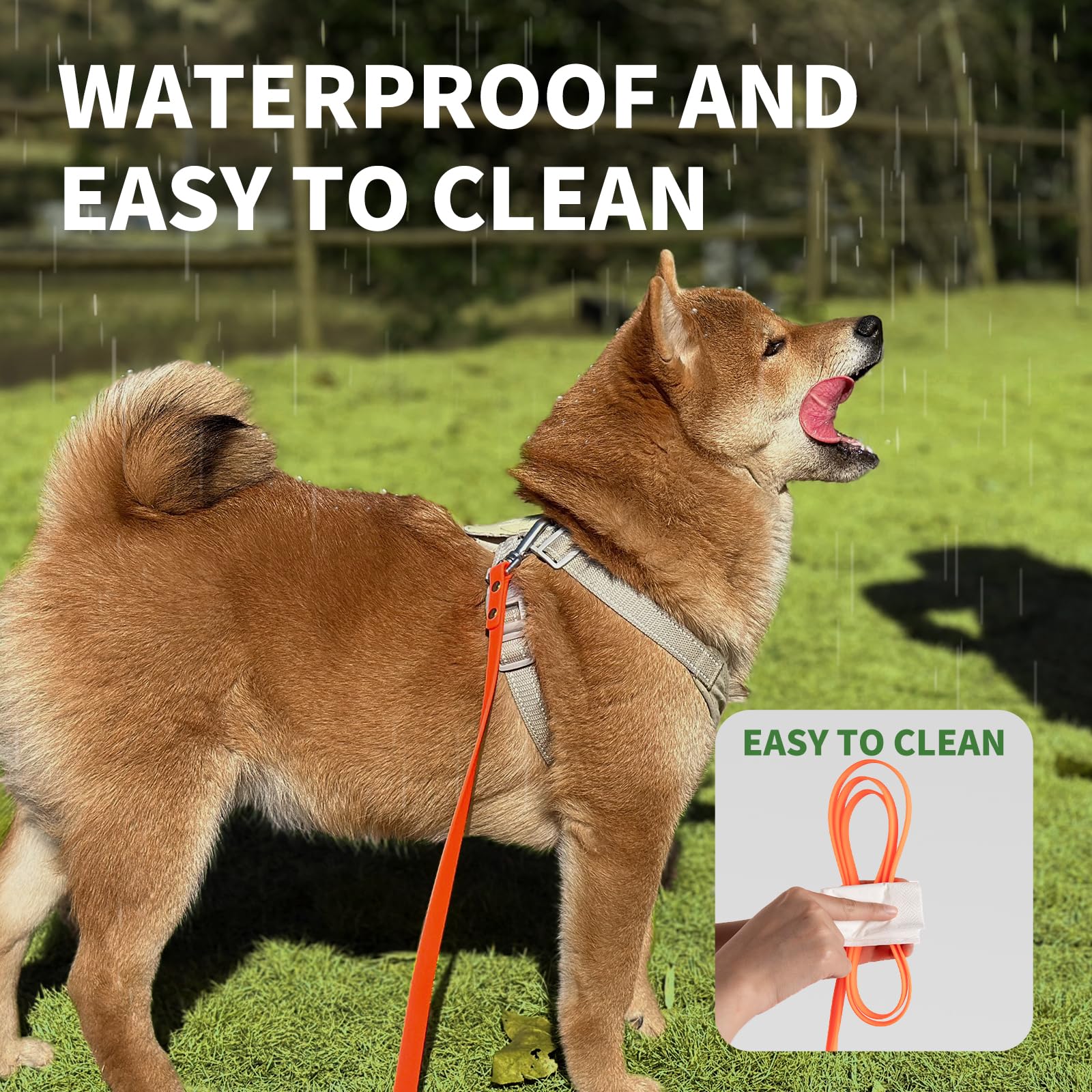 Snapklik.com : AUMAILI Dog Training Long Leash Waterproof Long Line ...