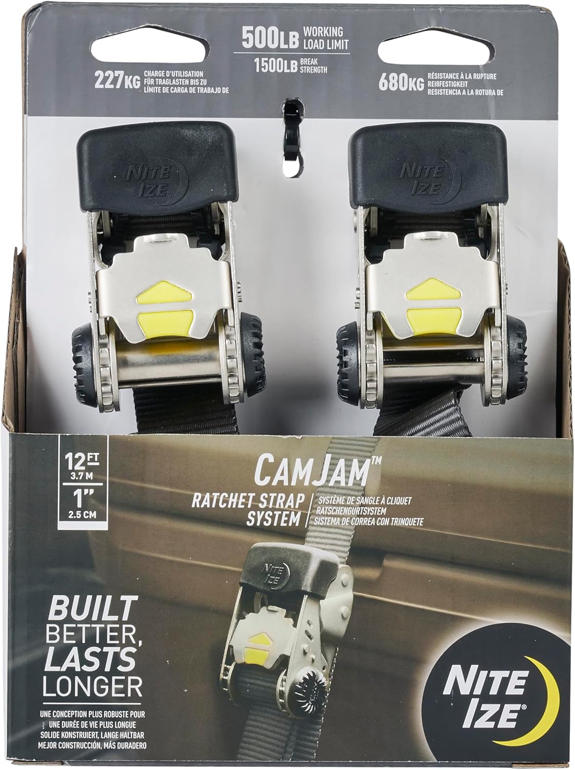 Amazon.com: Nite Ize CamJam Ratchet Strap System - Easy-Release ...