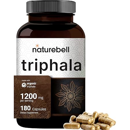 Amazon.com: ORGANIC INDIA Triphala Herbal Supplement - Digestion ...