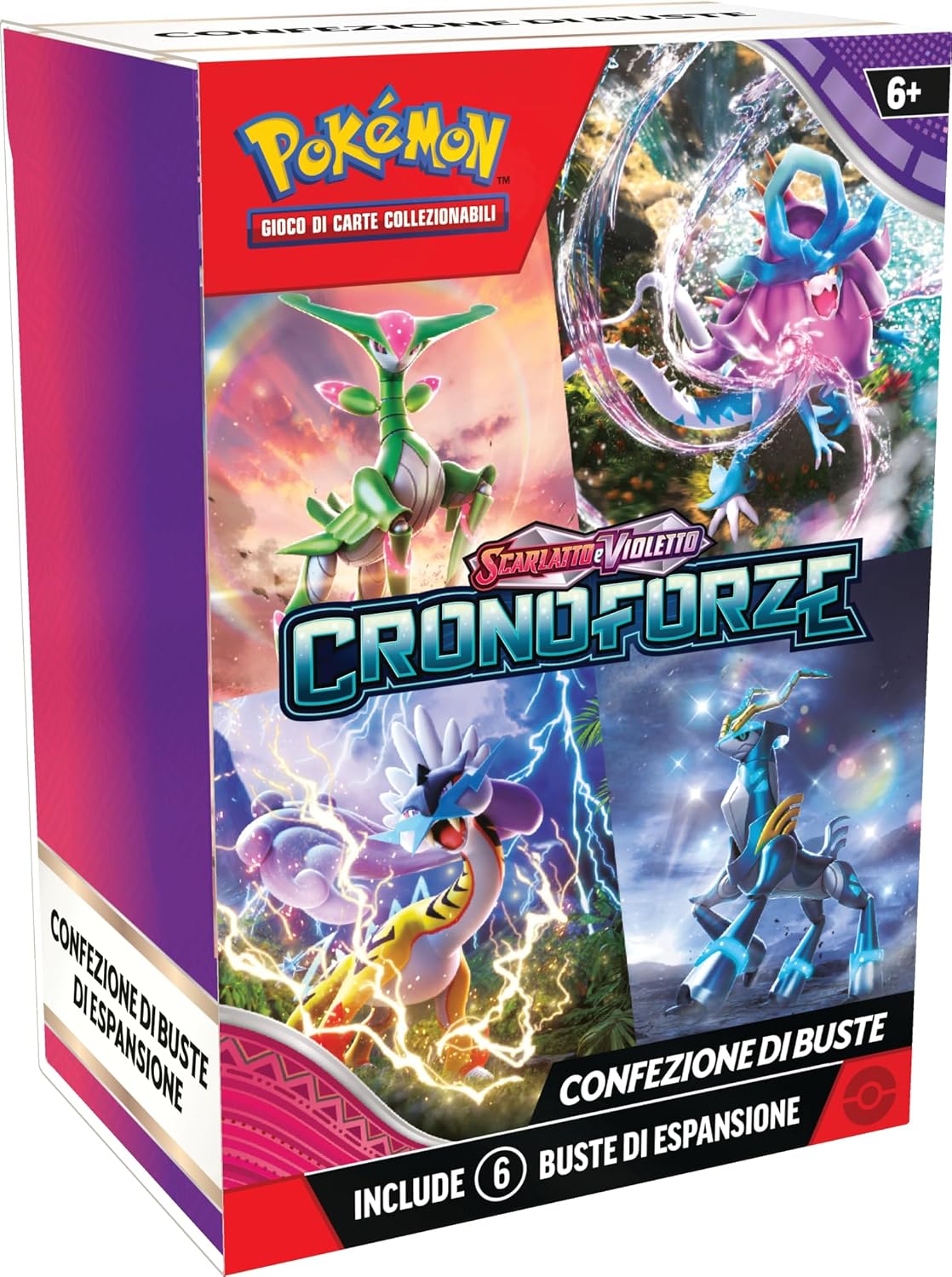 Pokémon Confezione di buste dell’espansione Scarlatto e Violetto - Cronoforze del GCC (buste di ...