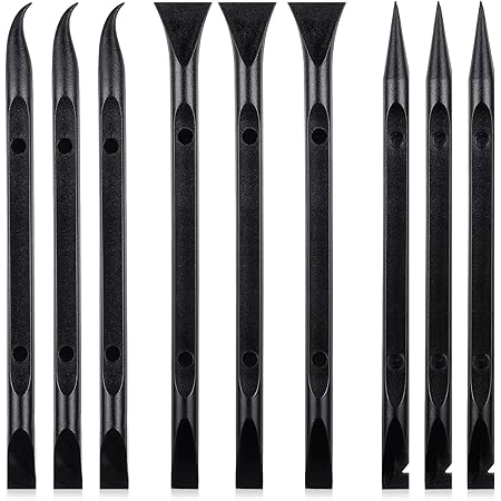 Amazon.com: 9 Pieces Plastic Scraper Tool Scratch Free Plastic Scraper ...