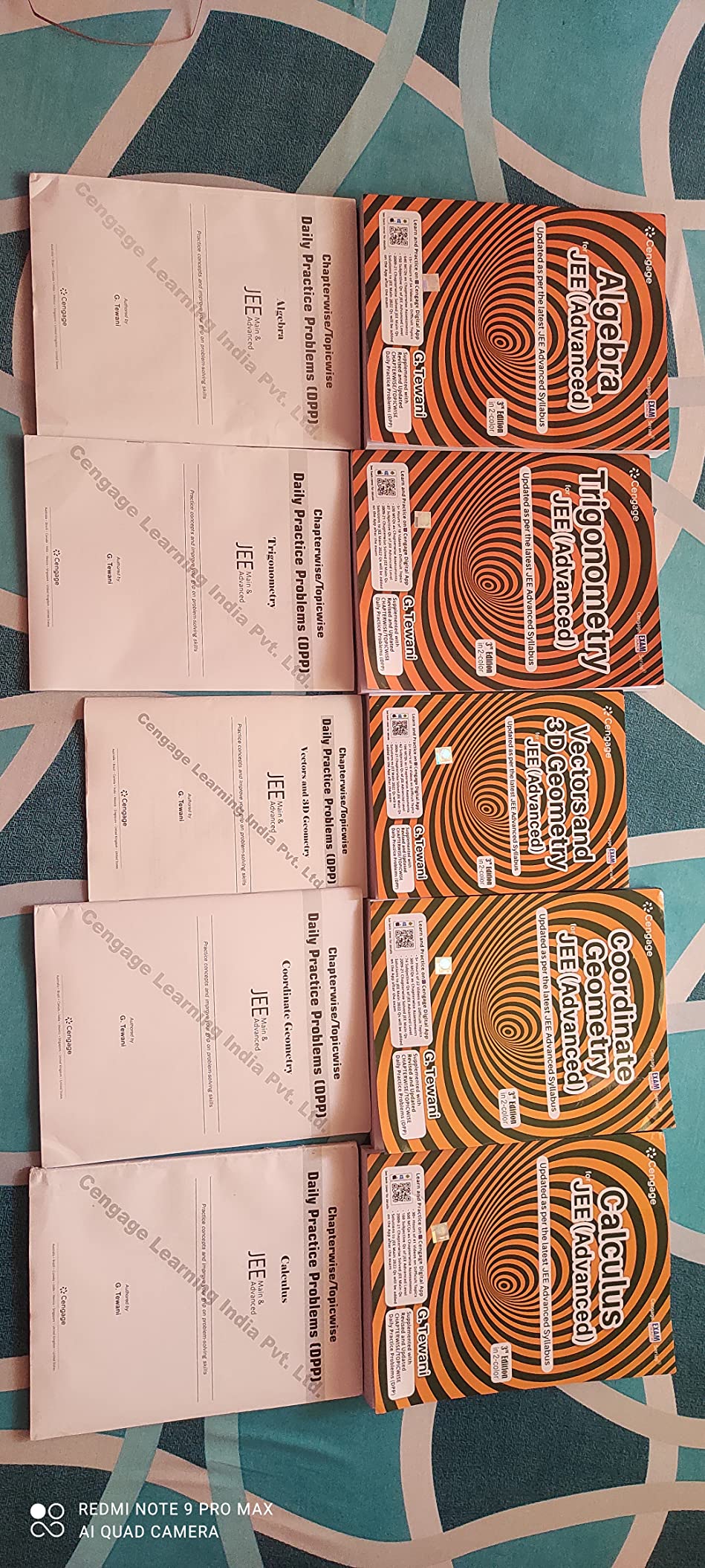 Buy Cengage Combo for Jee Advanced : Algebra + Calculus + Coordinate ...