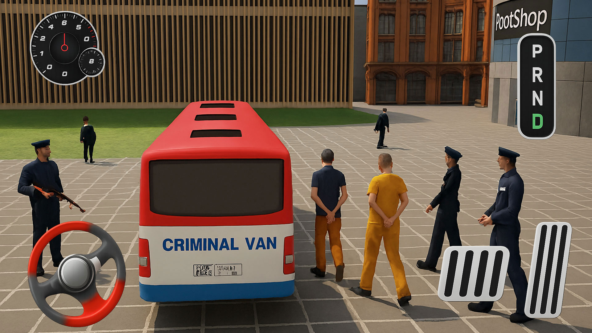 Police Prison Transport Simulator 3D: Jail Van Driving & Prisoner ...