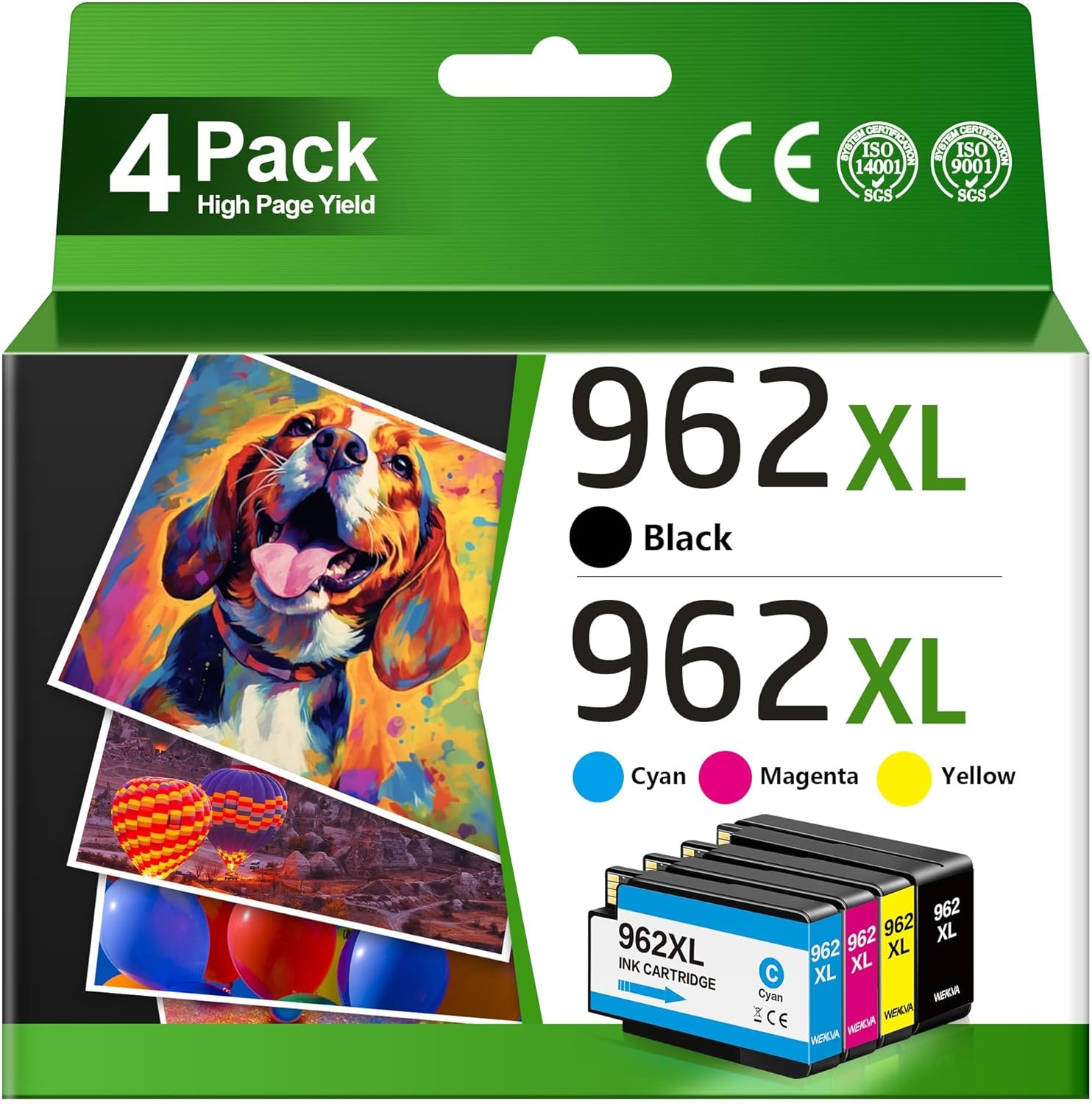 Amazon.com: 962XL 962 Ink Cartridges Combo Pack Compatible for HP 962XL ...