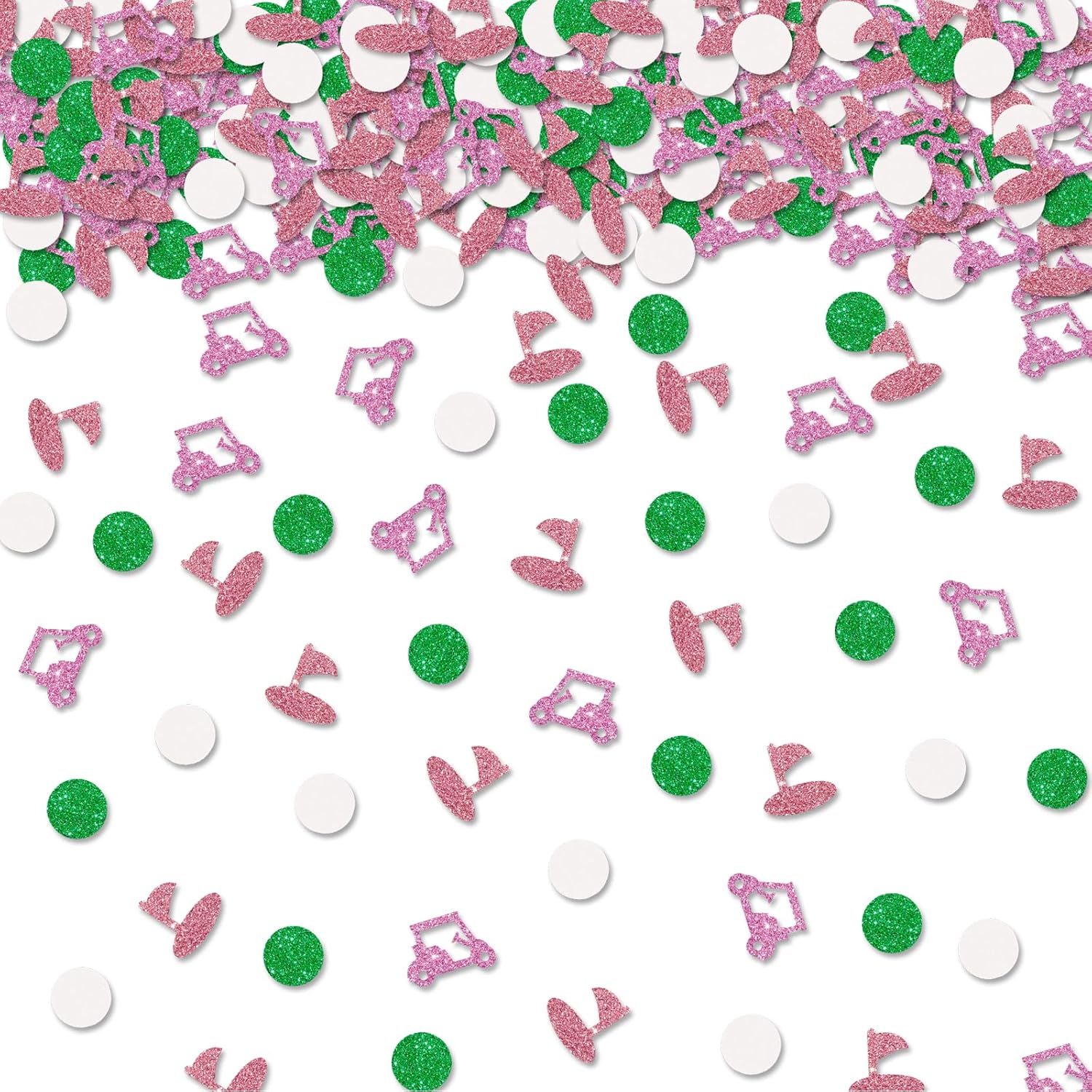 Amazon.com: ROSTYAKZ 100pcs Golf Confetti, Colorful Glitter Hole In One ...