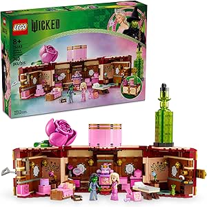 Amazon.com: LEGO Wicked Glinda & Elphaba's Dormitory Building Toys ...
