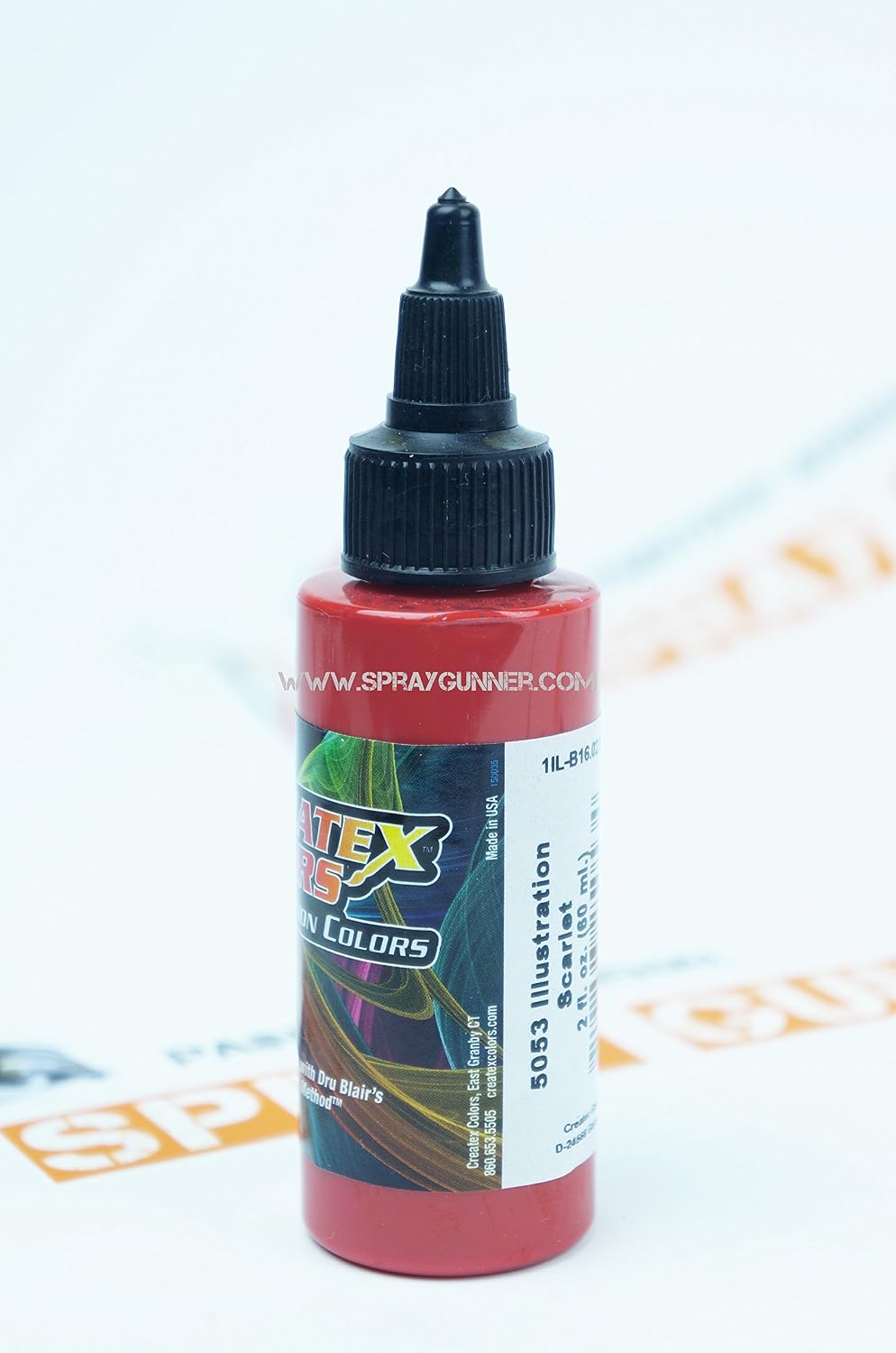 Amazon.com: Createx Illustration Colors 5053 Scarlet 2oz. Airbrush ...