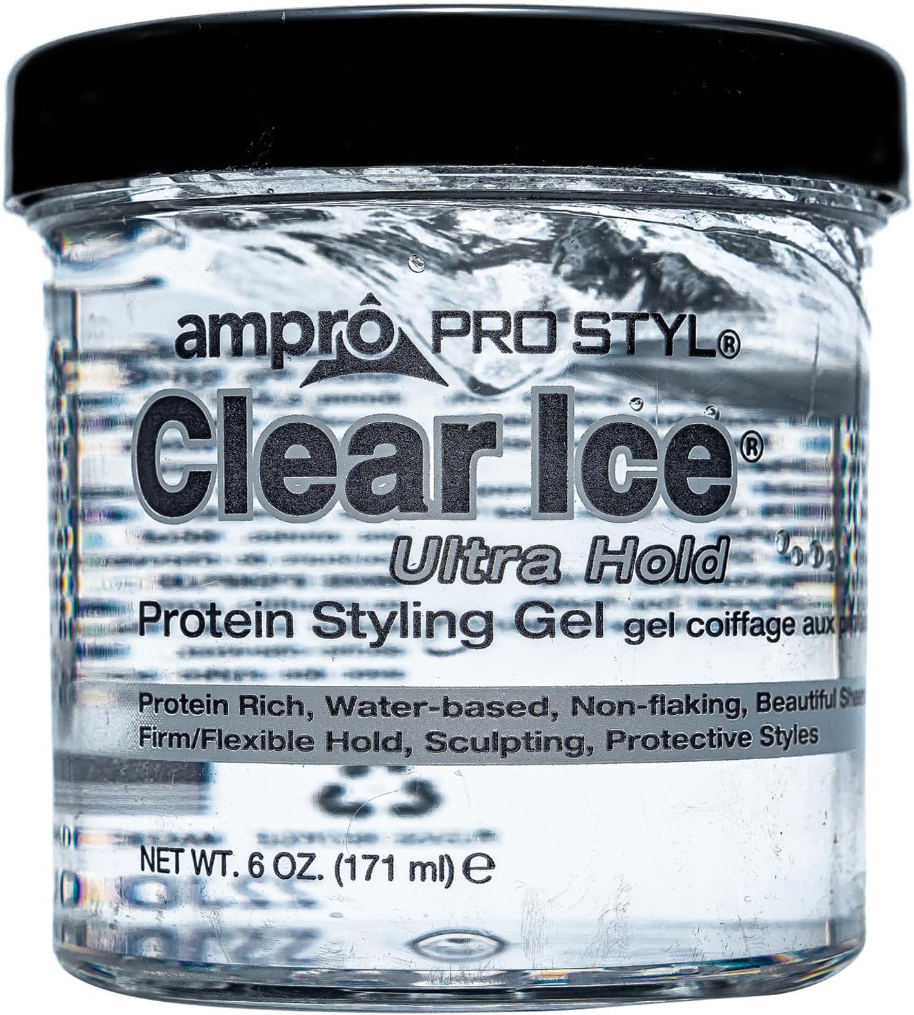 Amazon.com : ampro PRO STYL Clear Ice Ultra Hold Protein Styling Gel 6 ...