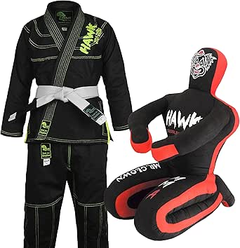 Amazon.com: Hawk Sports Brazilian Jiu Jitsu Gi for Men and Women ...