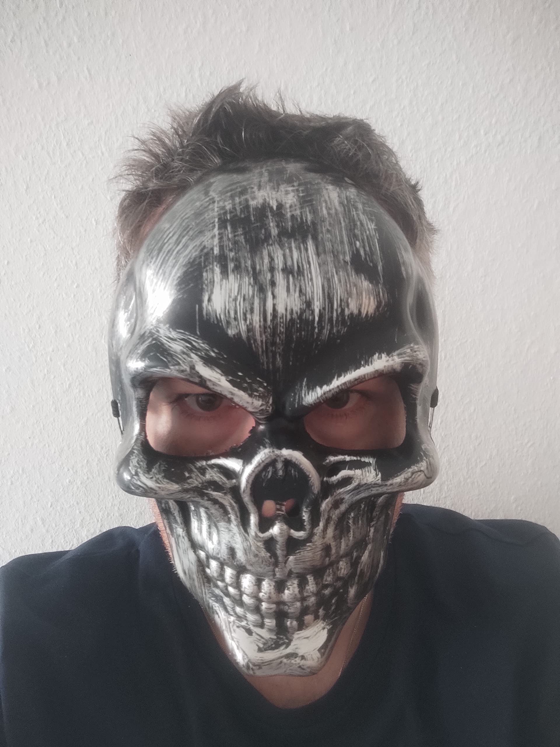 Promotech Skelet Halloween Party Scary Mask for Children and Adults ...