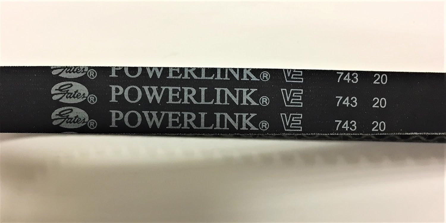 Amazon.com: V-Belt CVT Gates Powerlink Drive Belt 743 20 30 (1) per ...