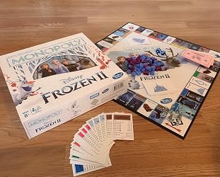 Amazon.com: Monopoly Game: Disney Frozen 2 Edition Board Game for Ages ...
