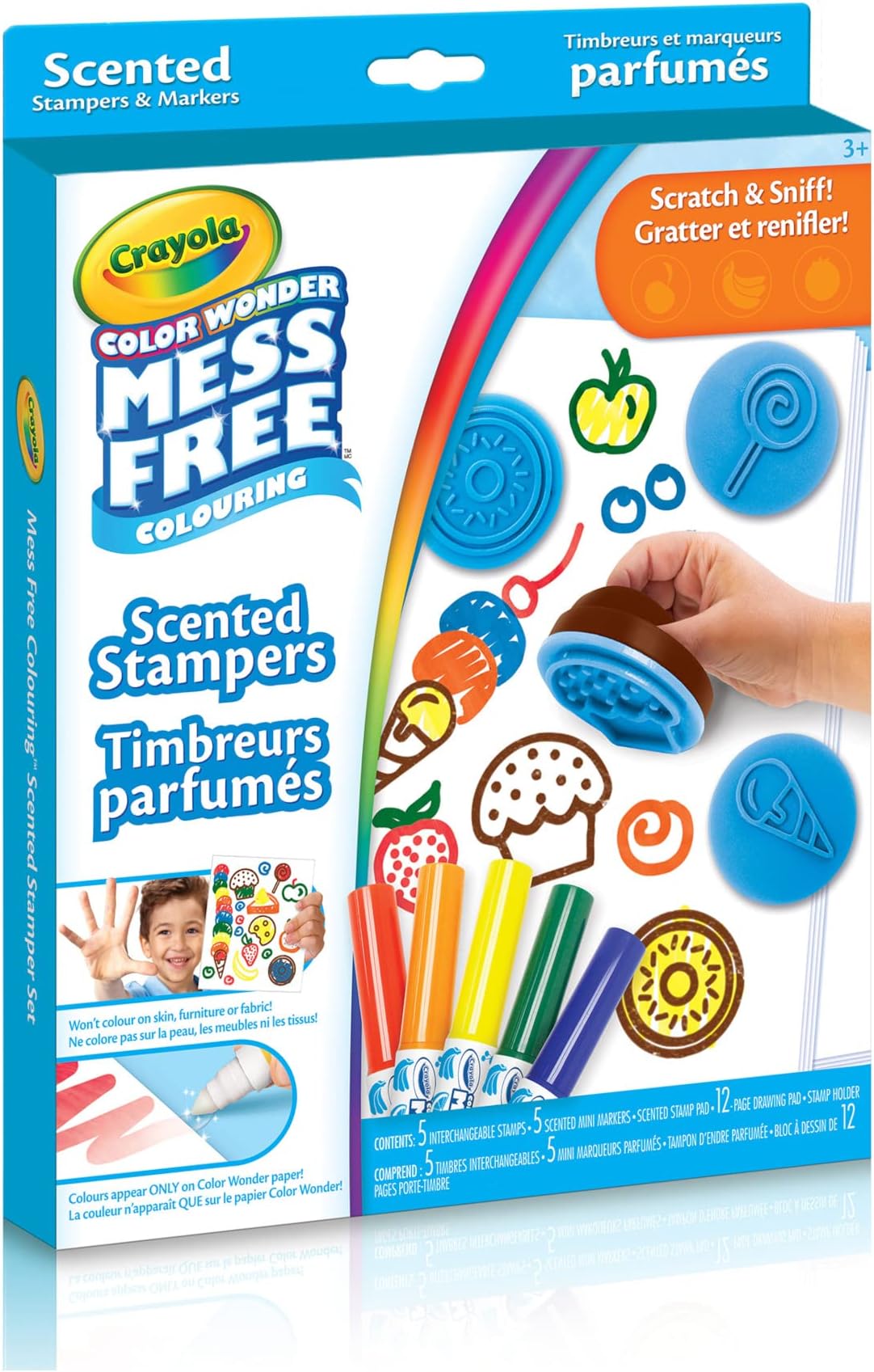 Amazon.com: Crayola Color Wonder Scented Stamper Kit : Toys & Games