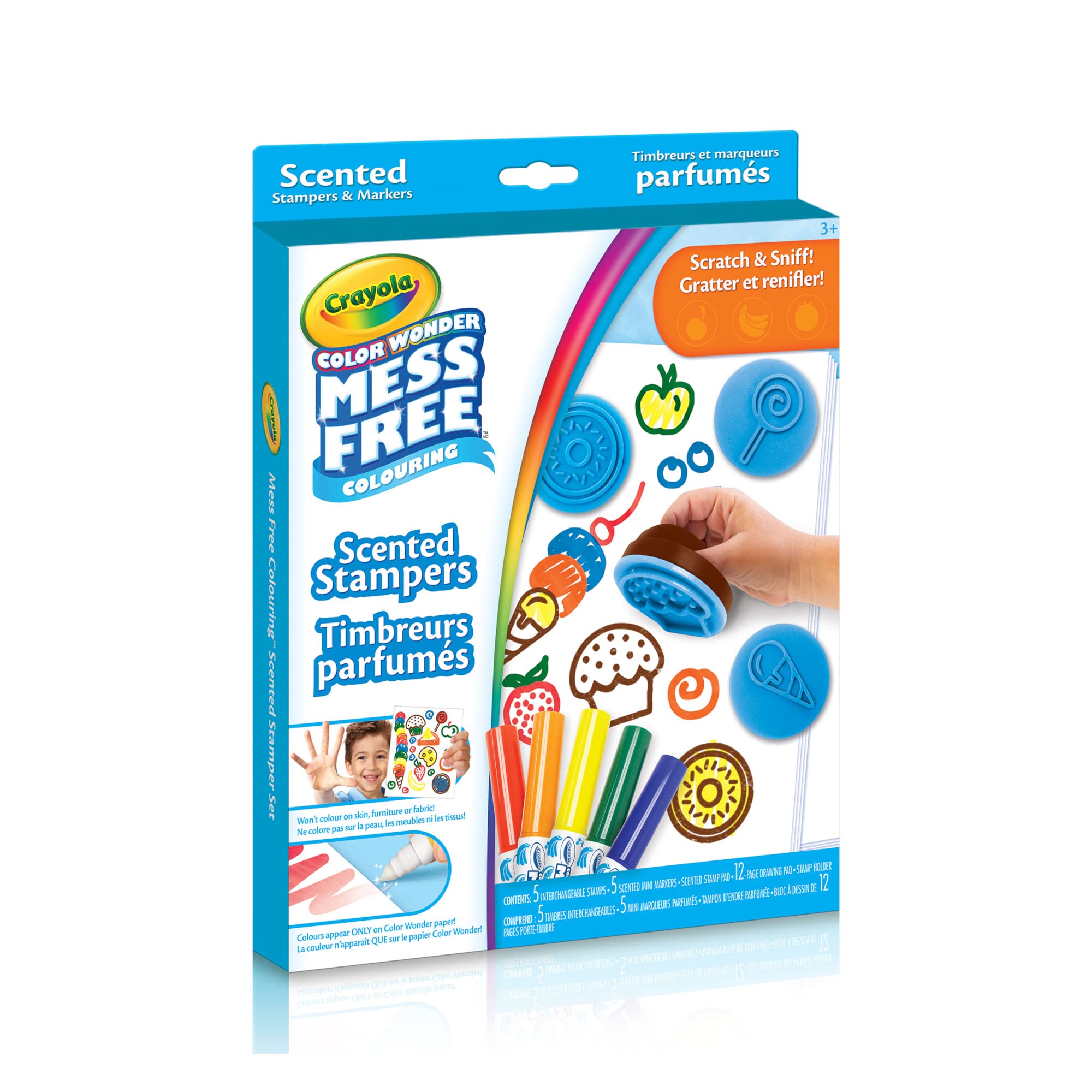 Amazon.com: Crayola Color Wonder Scented Stamper Kit : Toys & Games