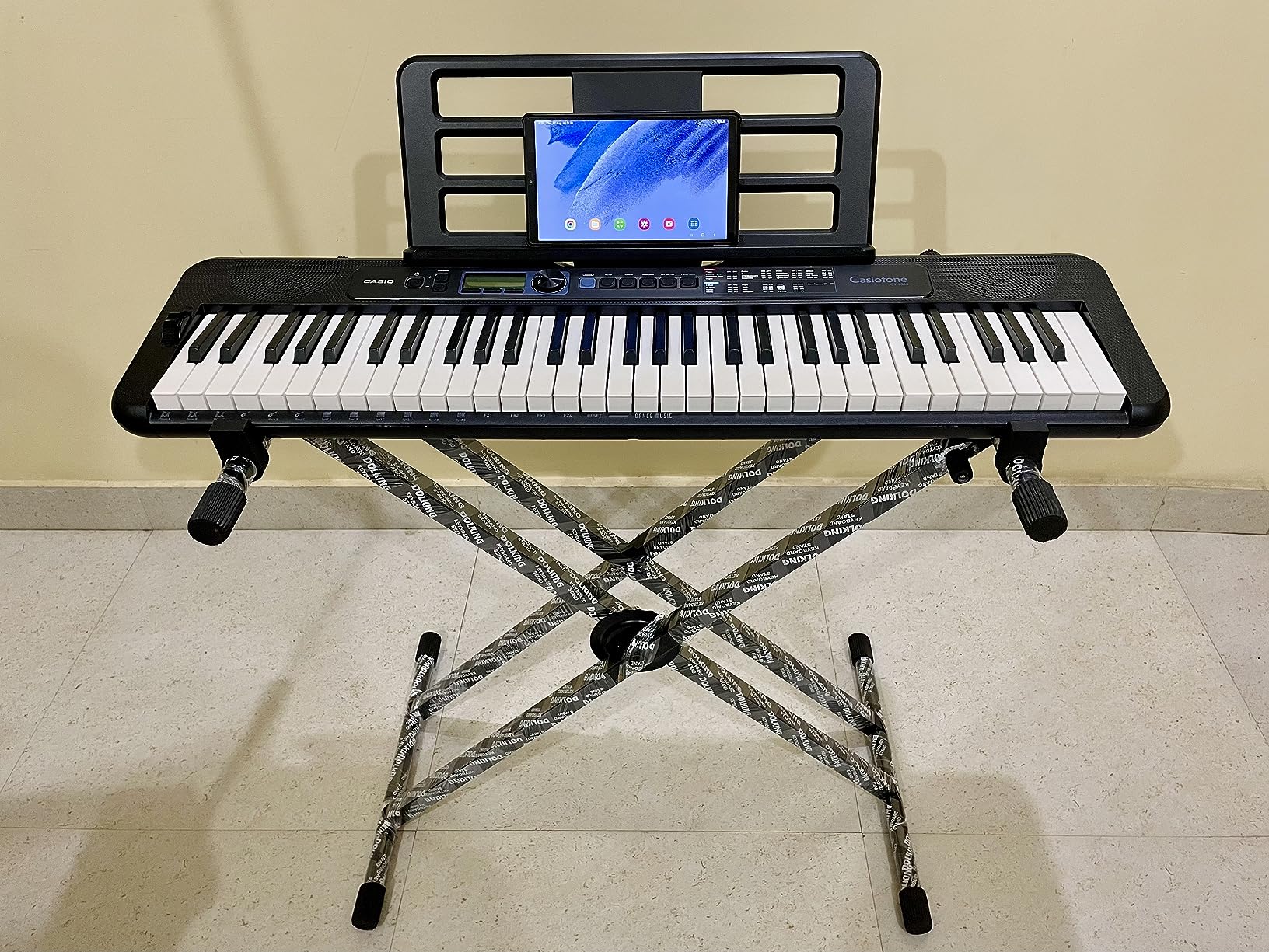 Mustang - Keyboard Stand for Casio CTK 1550/2550/3500/8000/9000/870 ...