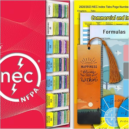 Amazon.com : 2023 National Electrical Code (NEC) Self-AdhesiveTabs ...