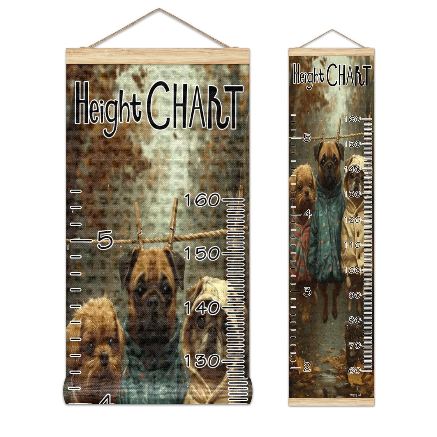 Amazon.com: Track Little Ones Growth Kids Height Chart Growth Chart for ...