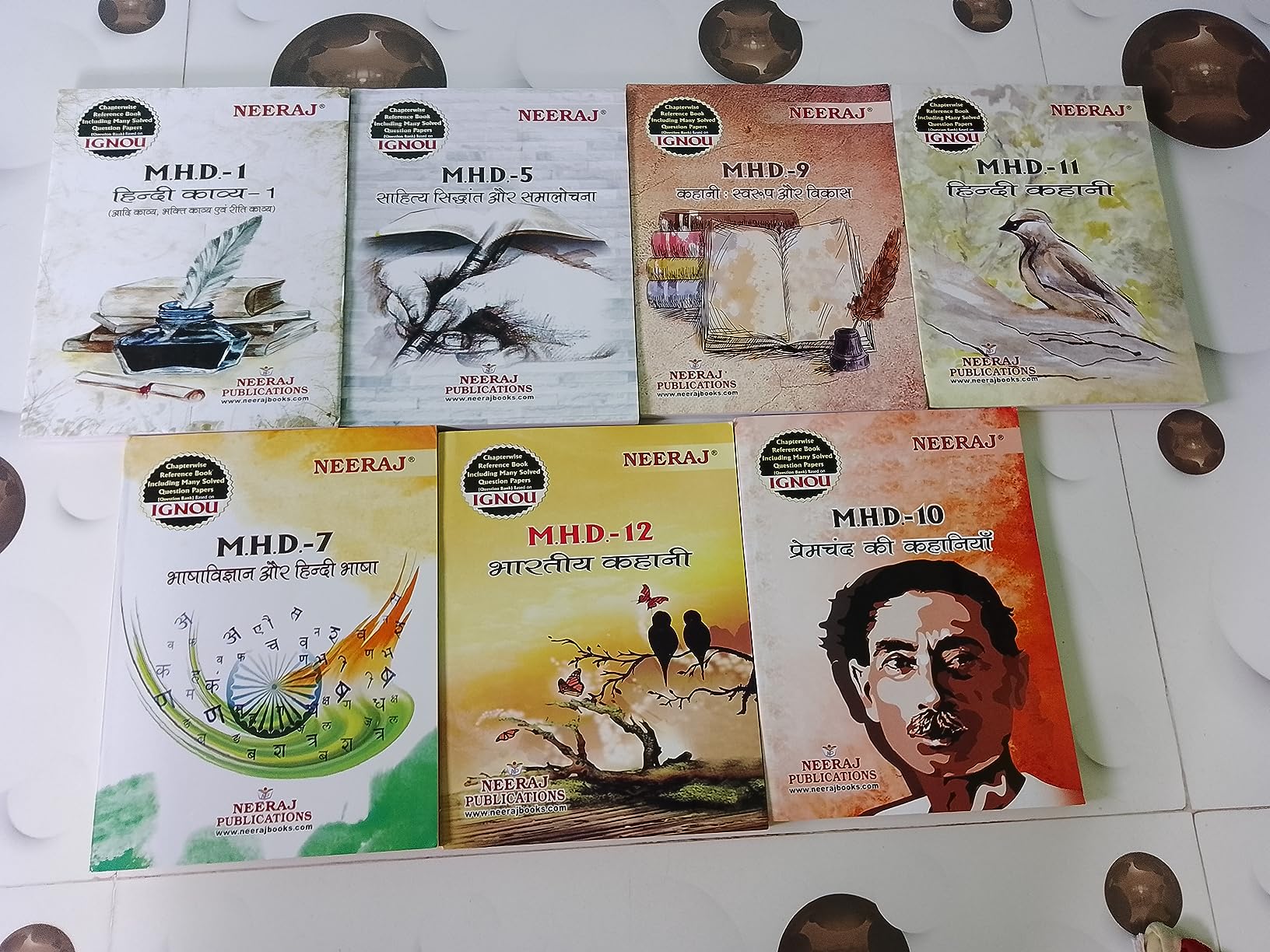 Buy NEERAJ MA 2nd Year Combo Books (Compulsory Papers)(MHD-1, MHD-5, MHD-7) – Hindi Medium ...