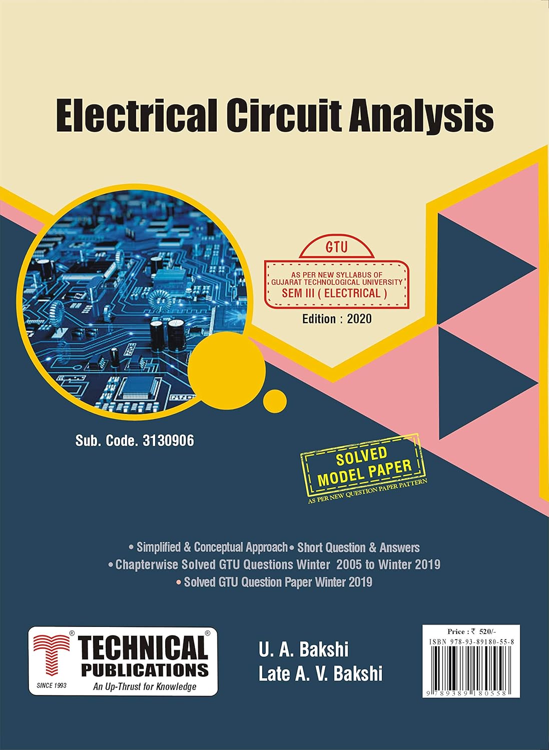 Electrical Circuit Analysis for GTU 18 Course (III - EE - 3130906 ...