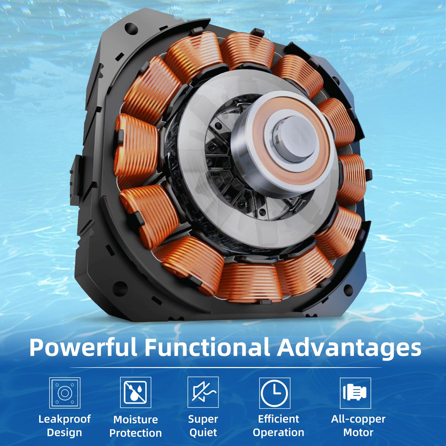 Snapklik.com : Marine AC Water Pump 500GPH, 115V Marine AC Pump, Marine ...