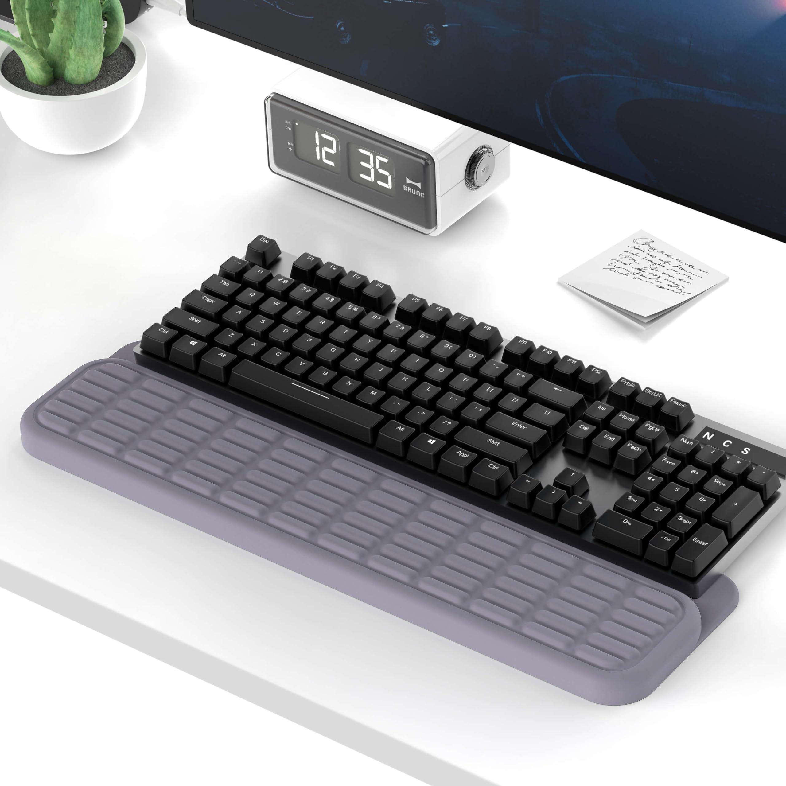 Snapklik.com : Mekass Keyboard-Wrist-Rest-with-Stickers, Ergonomic Hand ...