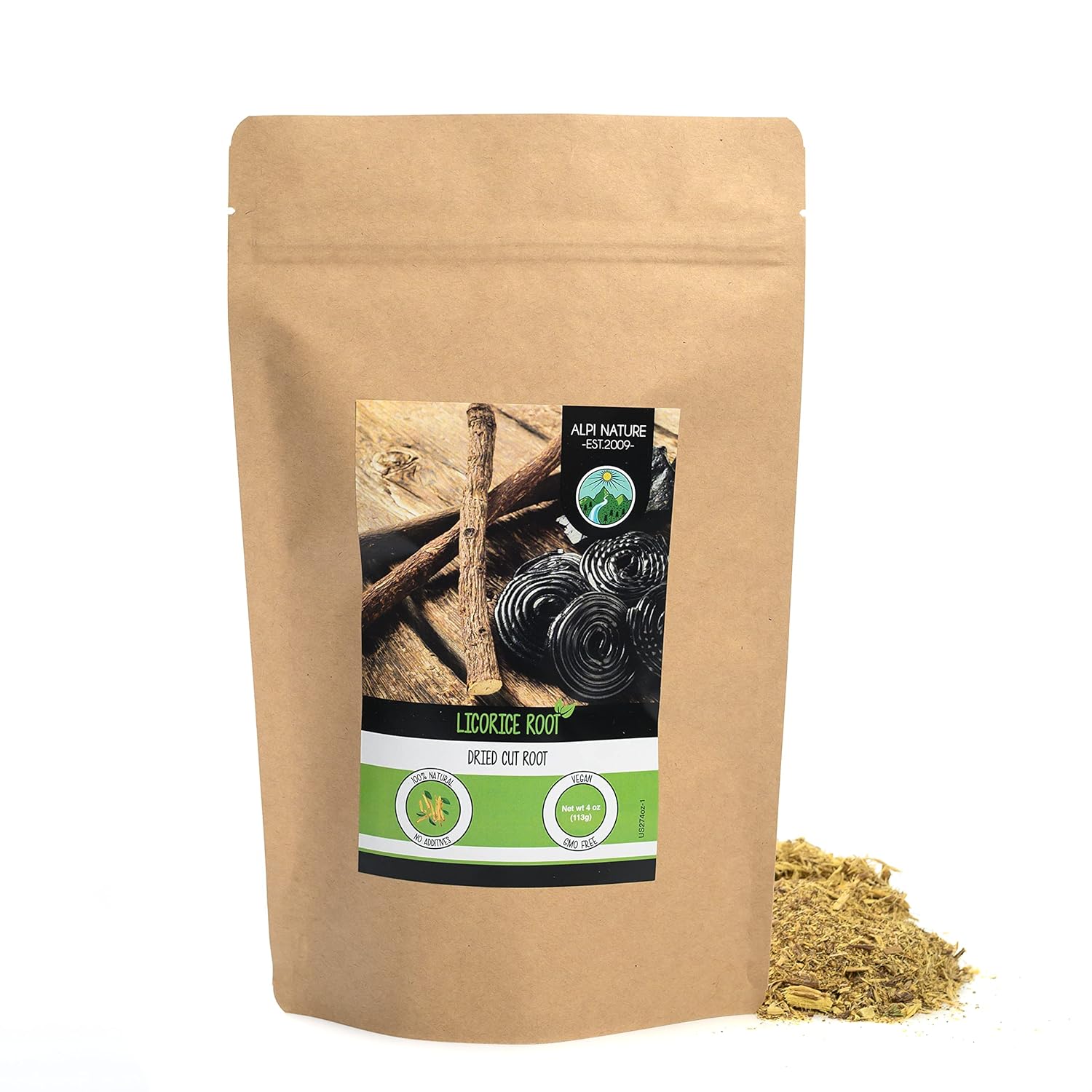 Amazon.com : Licorice root dried (4oz), licorice root cut, Licorice ...