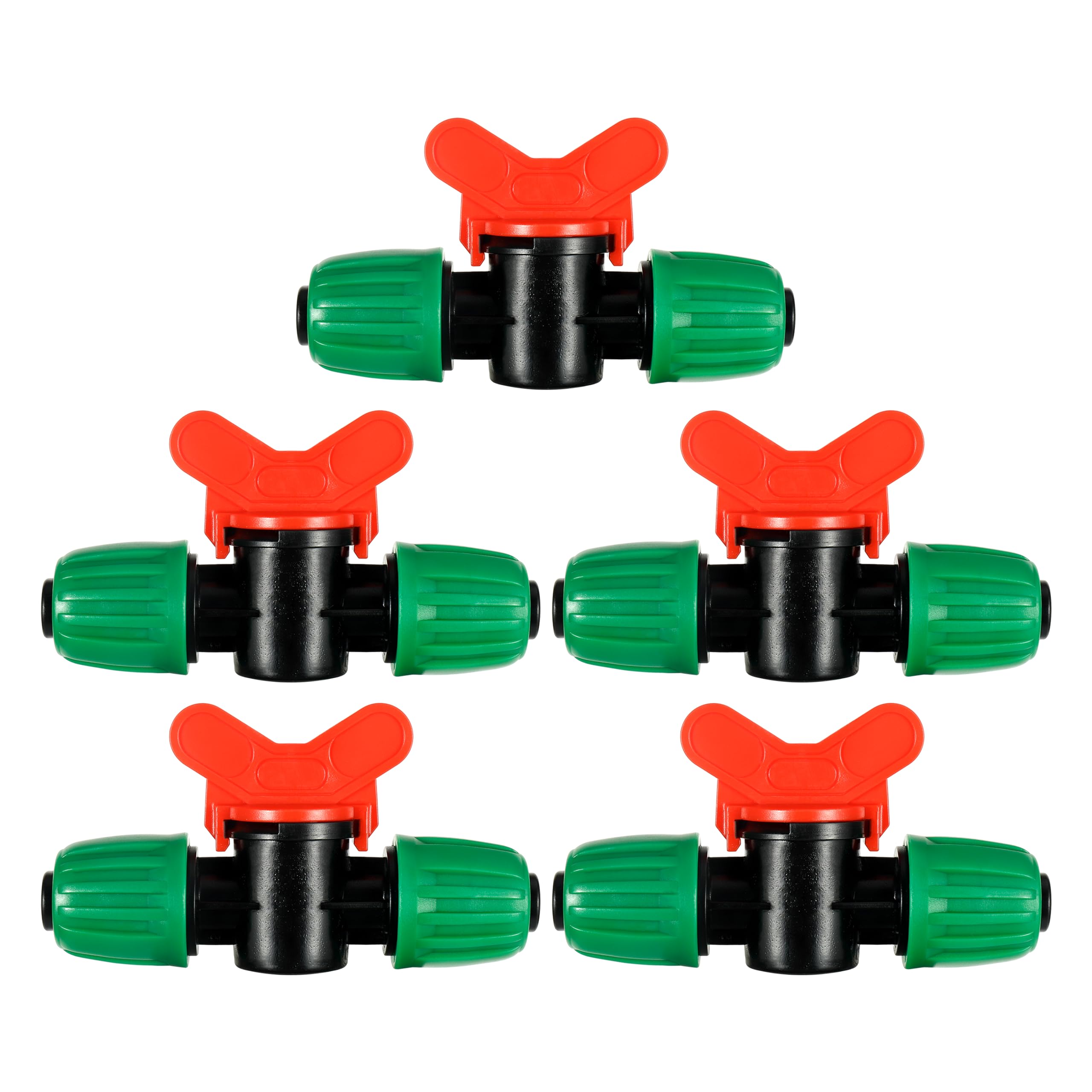 Snapklik.com : 5 Pcs 1/2 Inch Drip Irrigation Switch Valve 1/2" Drip ...