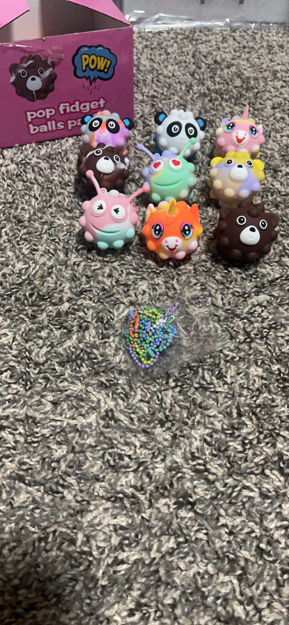 Amazon.com: KissFree 18 PACK Animal Pop Balls Party Favors for Kids,3D ...