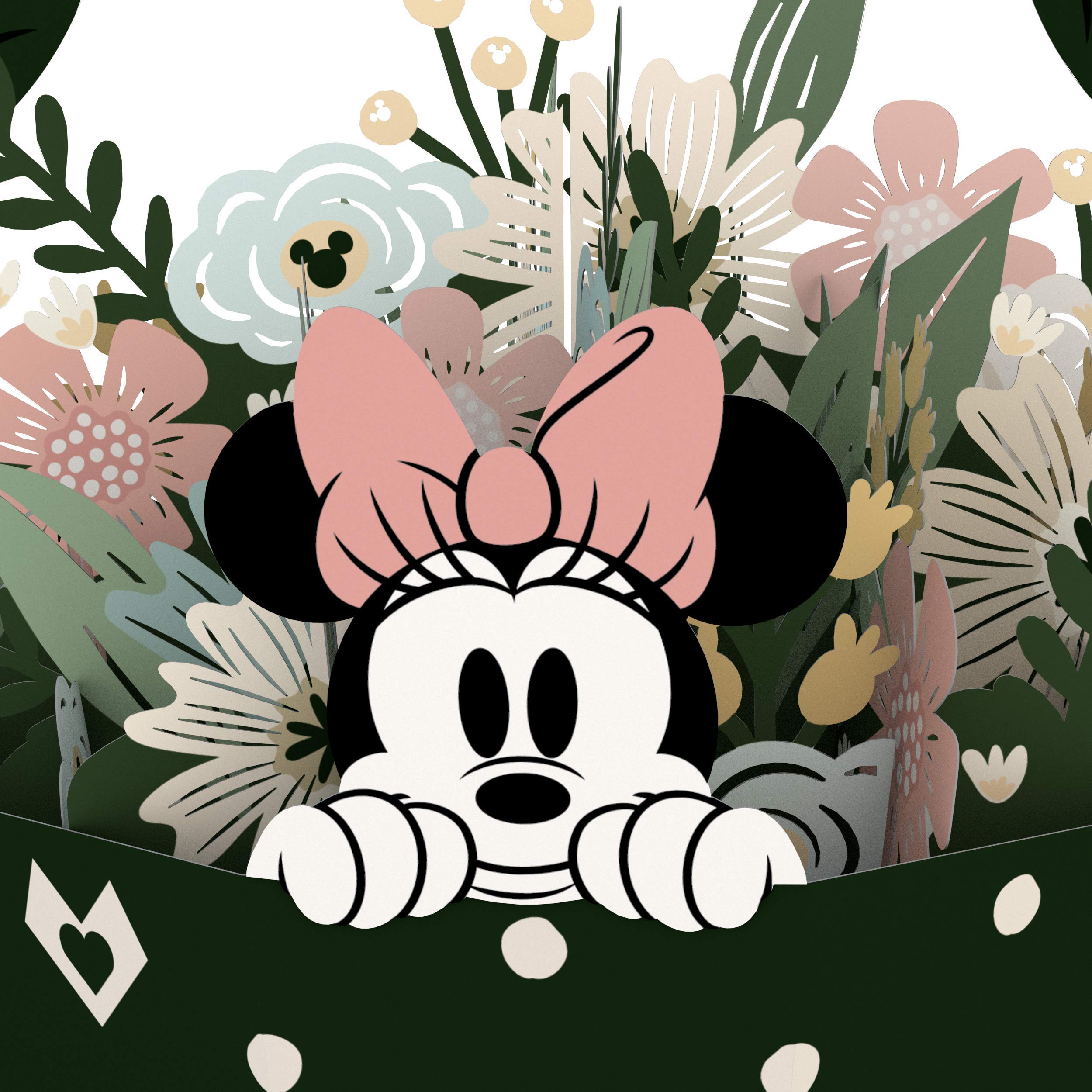 Minnie Mouse Floral Arrangements Disney Mickey Mouse And Friends