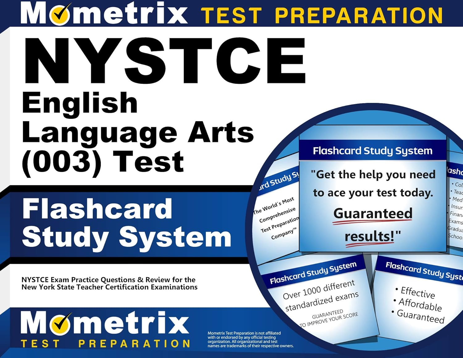 NYSTCE English Language Arts (003) Test Flashcard Study System: NYSTCE ...