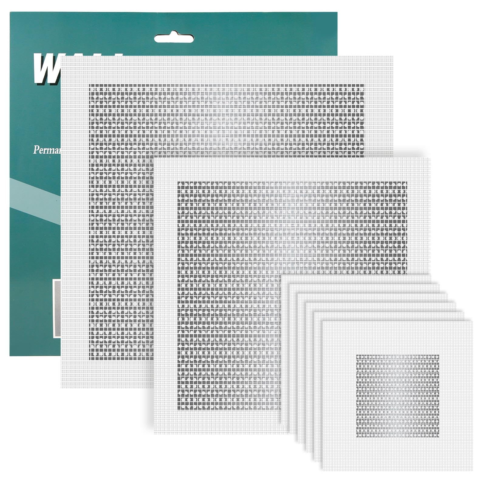 8pcs Drywall Patches, 3 Sizes Self Adhesive Wall Hole Repair Patches ...