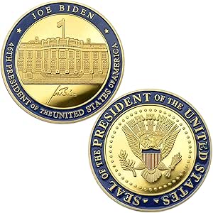 Amazon.com: 46th US President Biden Presidential White House 2021 ...