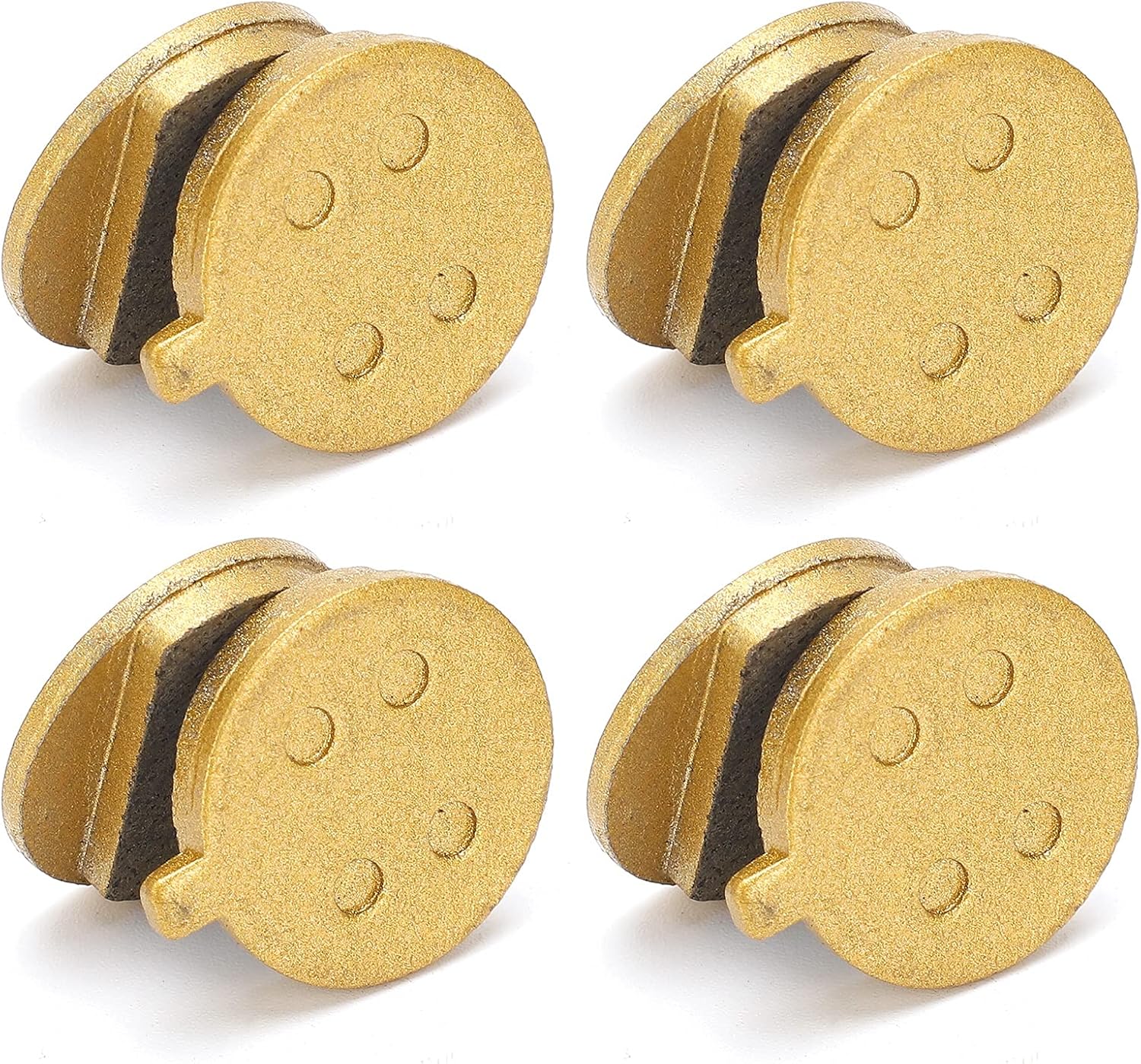 Amazon.com : SPYMINNPOO 4 Premium Disc Brake Pads - 4 Pairs Full Metal ...