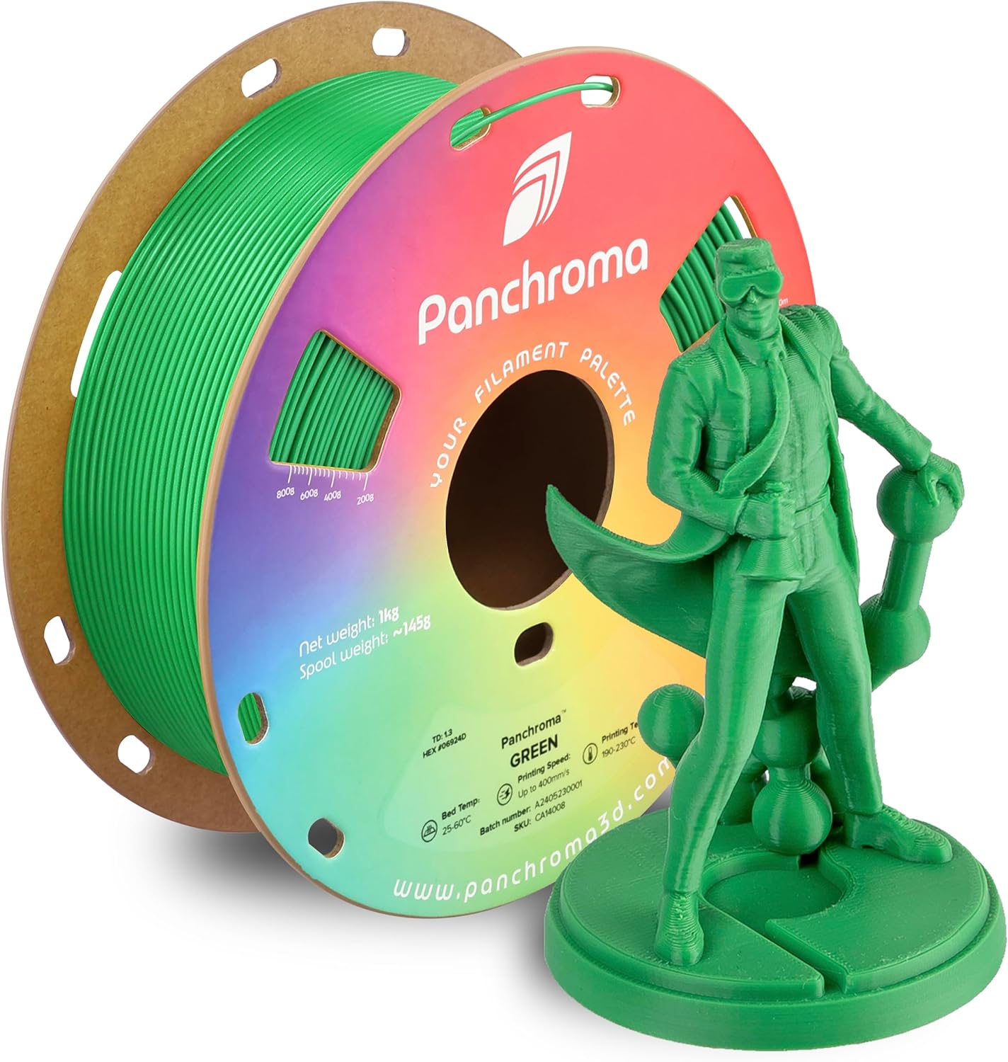 Amazon.com: Polymaker Panchroma CoPE 3D Printer Filament, Green 3D ...