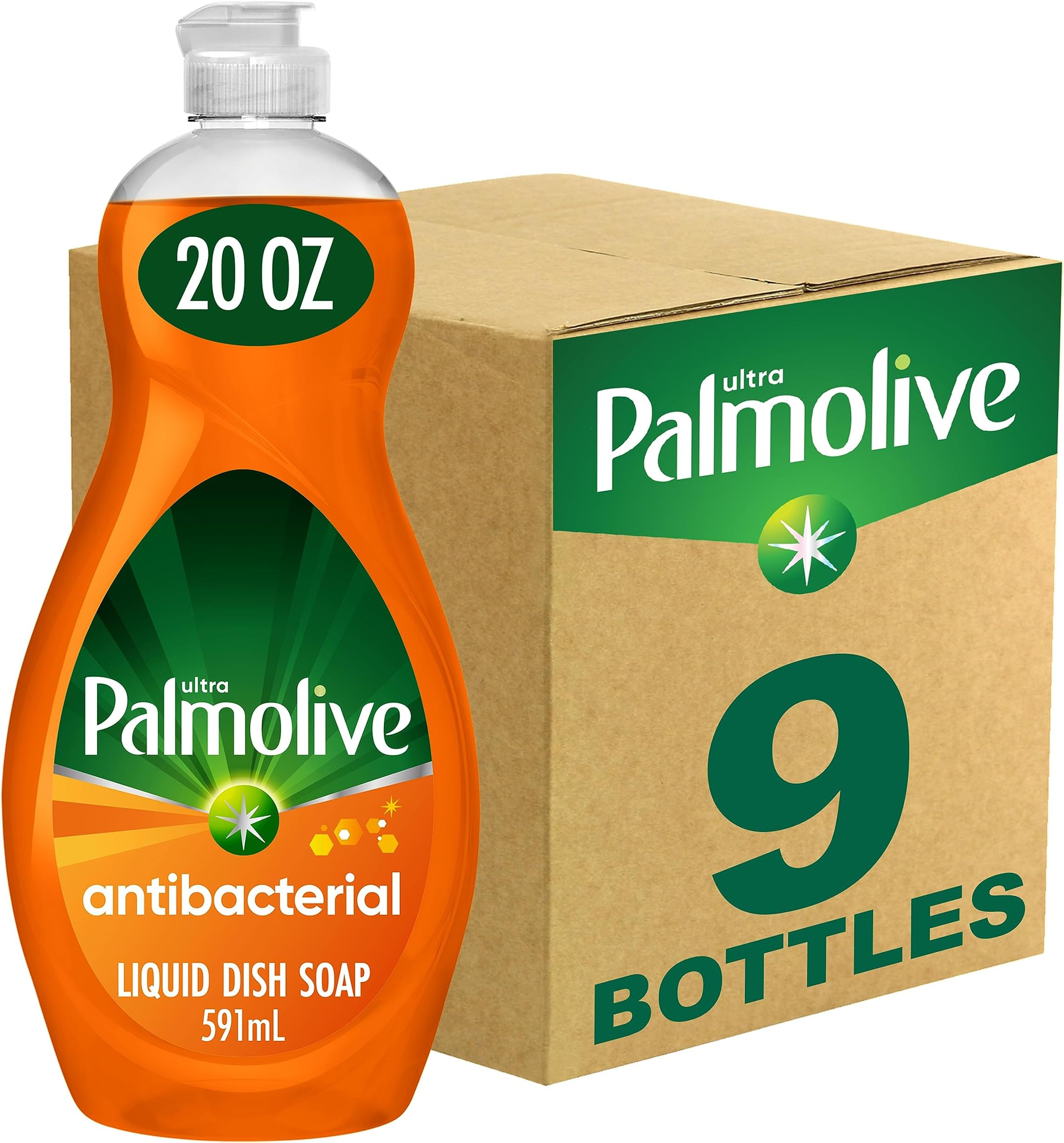 Amazon.com: Palmolive Ultra Antibacterial Liquid Dish Soap, Plant Based ...