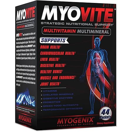 Amazon.com: Myogenix Myovite High Performance Multivitamin | For Men ...