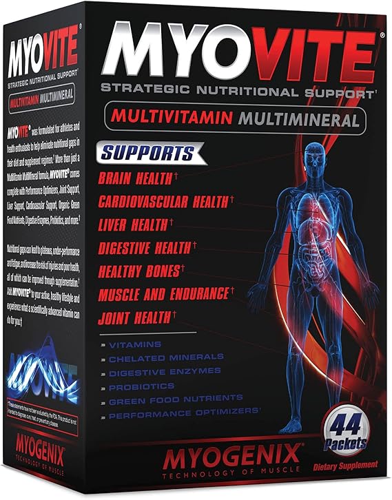 Amazon.com: Myogenix Myovite High Performance Multivitamin | For Men ...