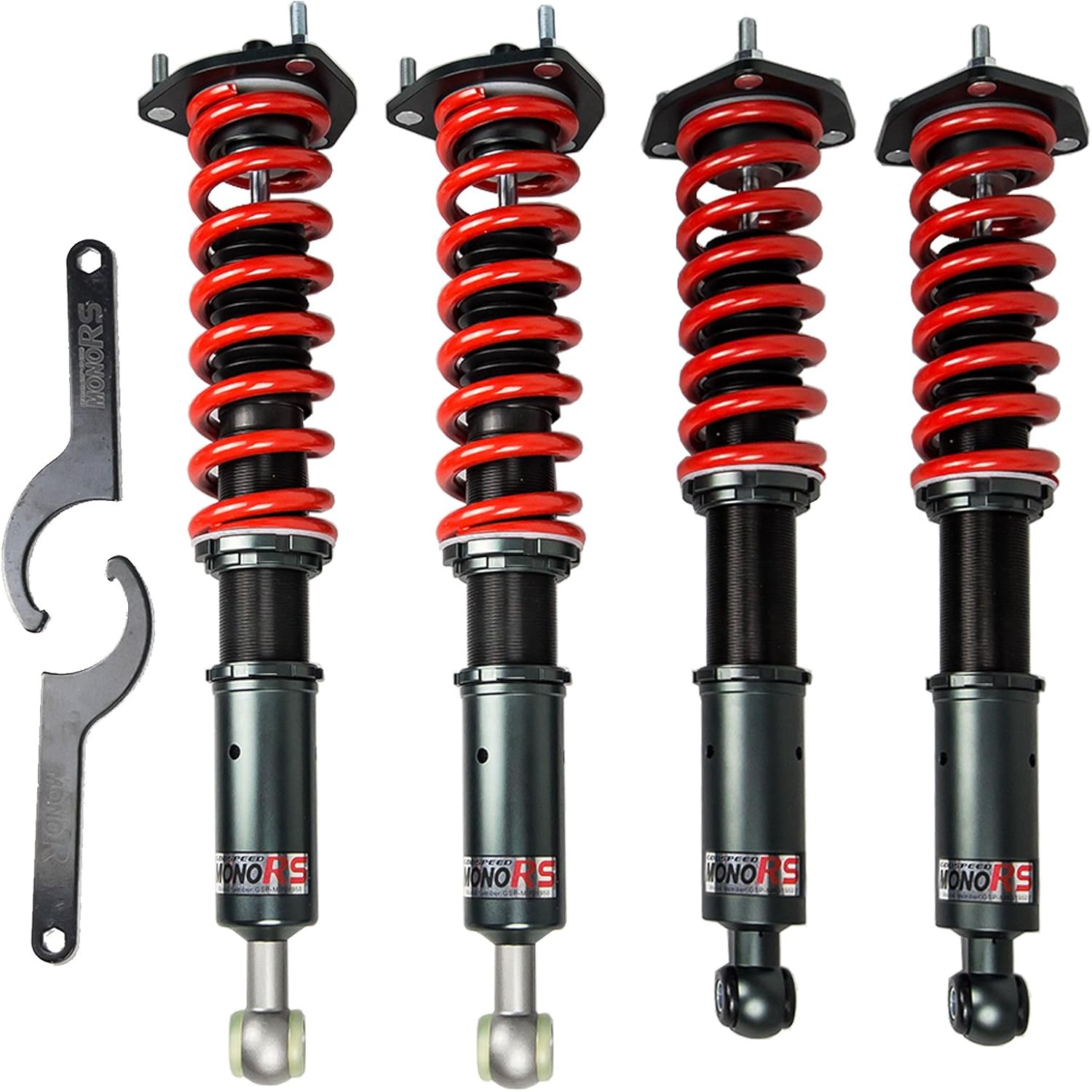 Amazon.com: Godspeed MRS1950 MonoRS Coilover Suspension Lowering Kit ...