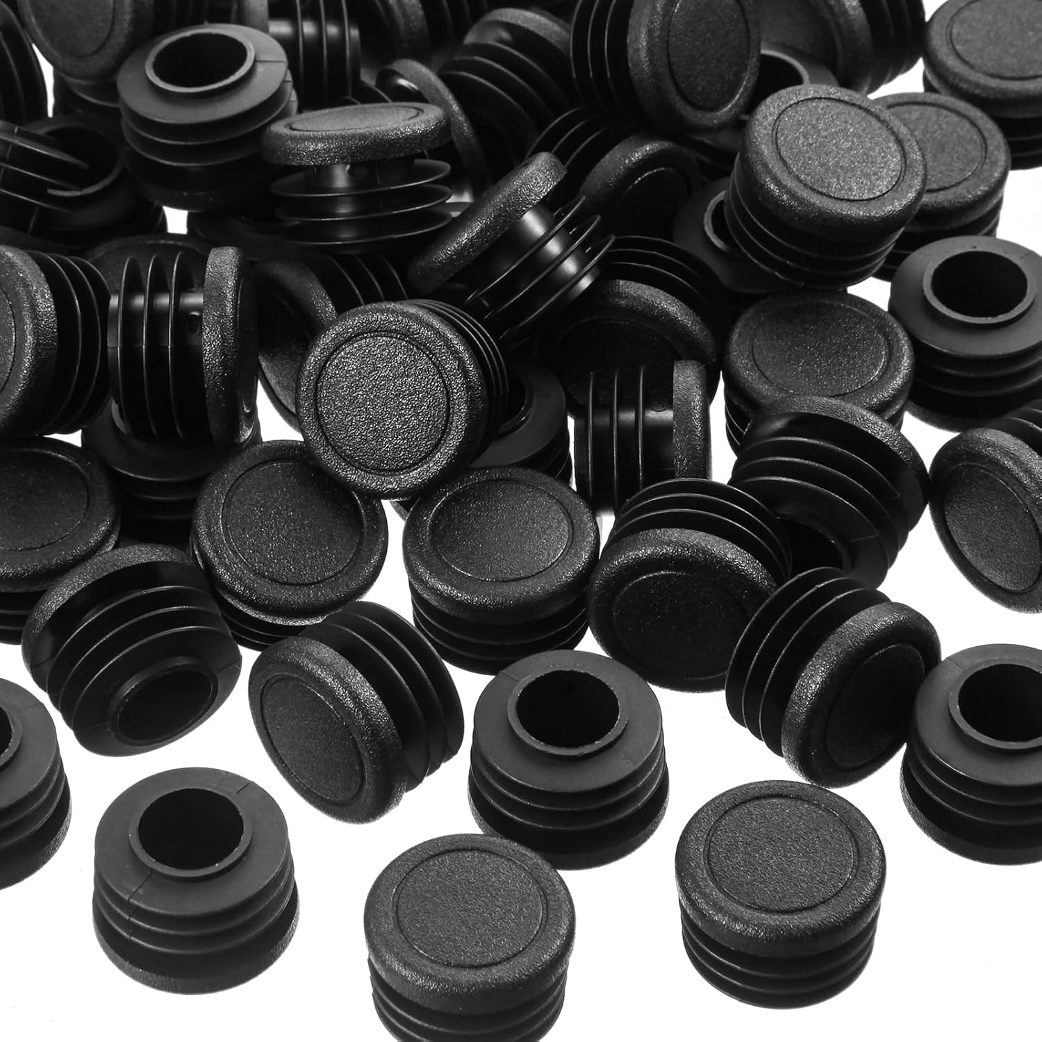 Amazon.com: 80 Pcs Round Tubing Plug End Caps Plastic Plug Chair Glide ...