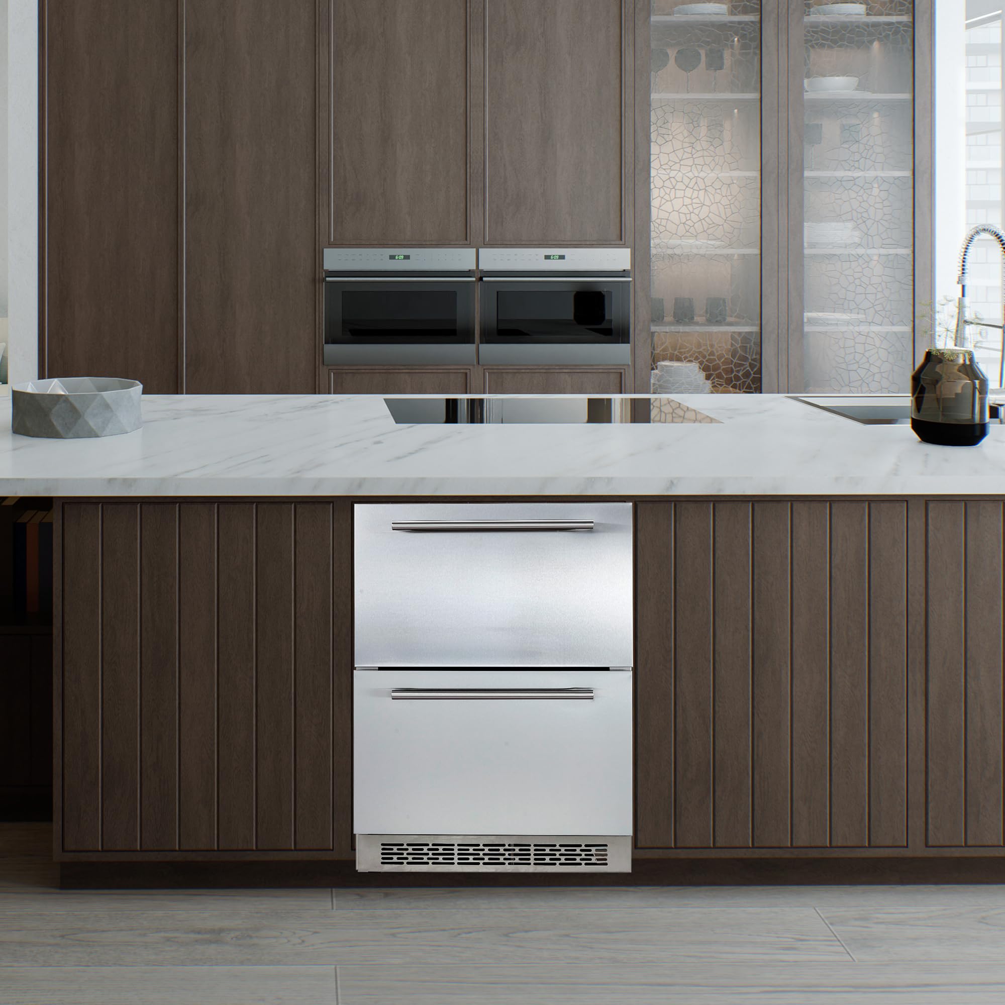 24 Inch Under Counter Drawer Fridge, Outdoor Undercounter Refrigerators ...