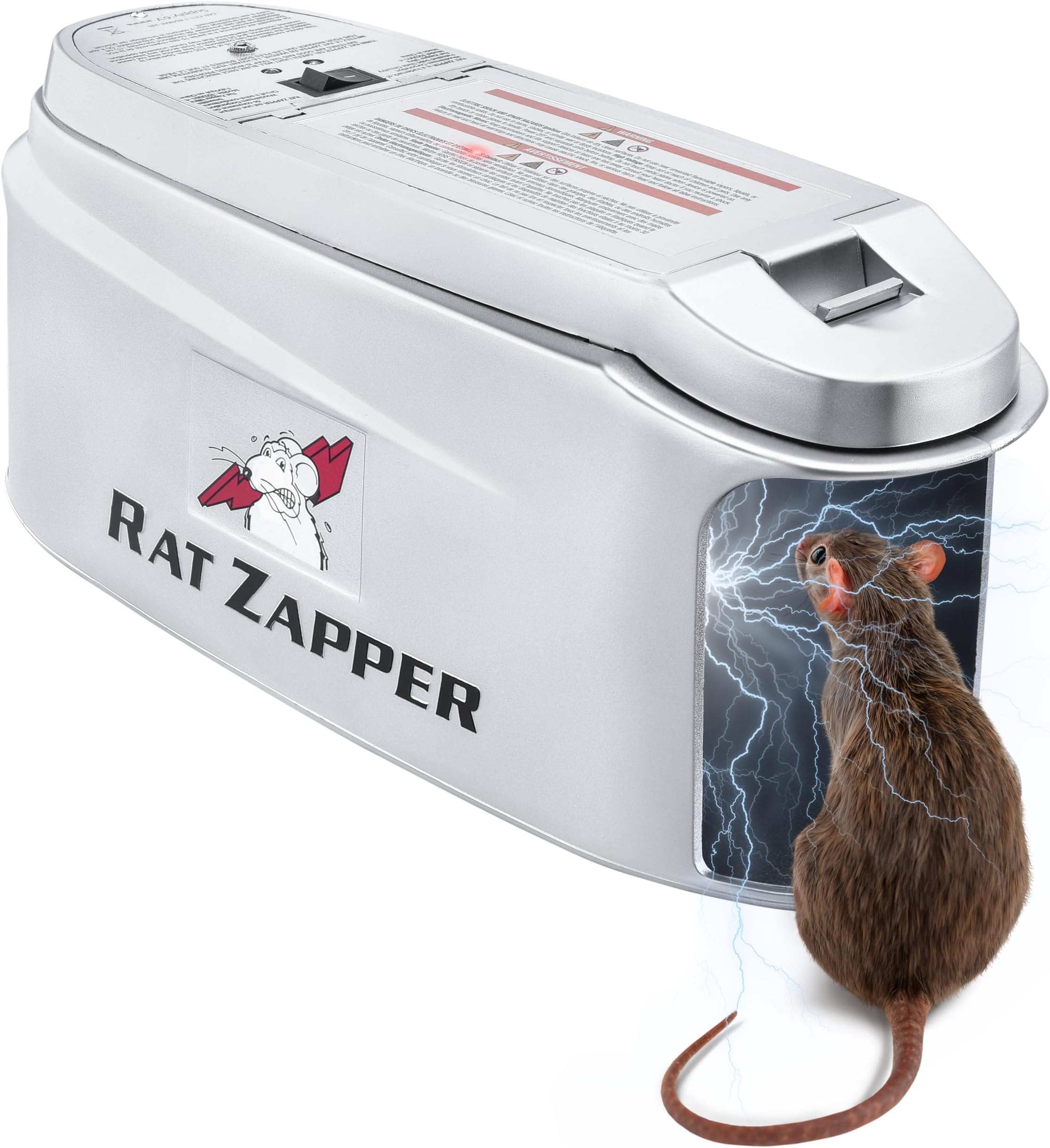 Amazon.com : Rat Zapper Classic RZC001-4 Indoor Electronic Mouse and ...