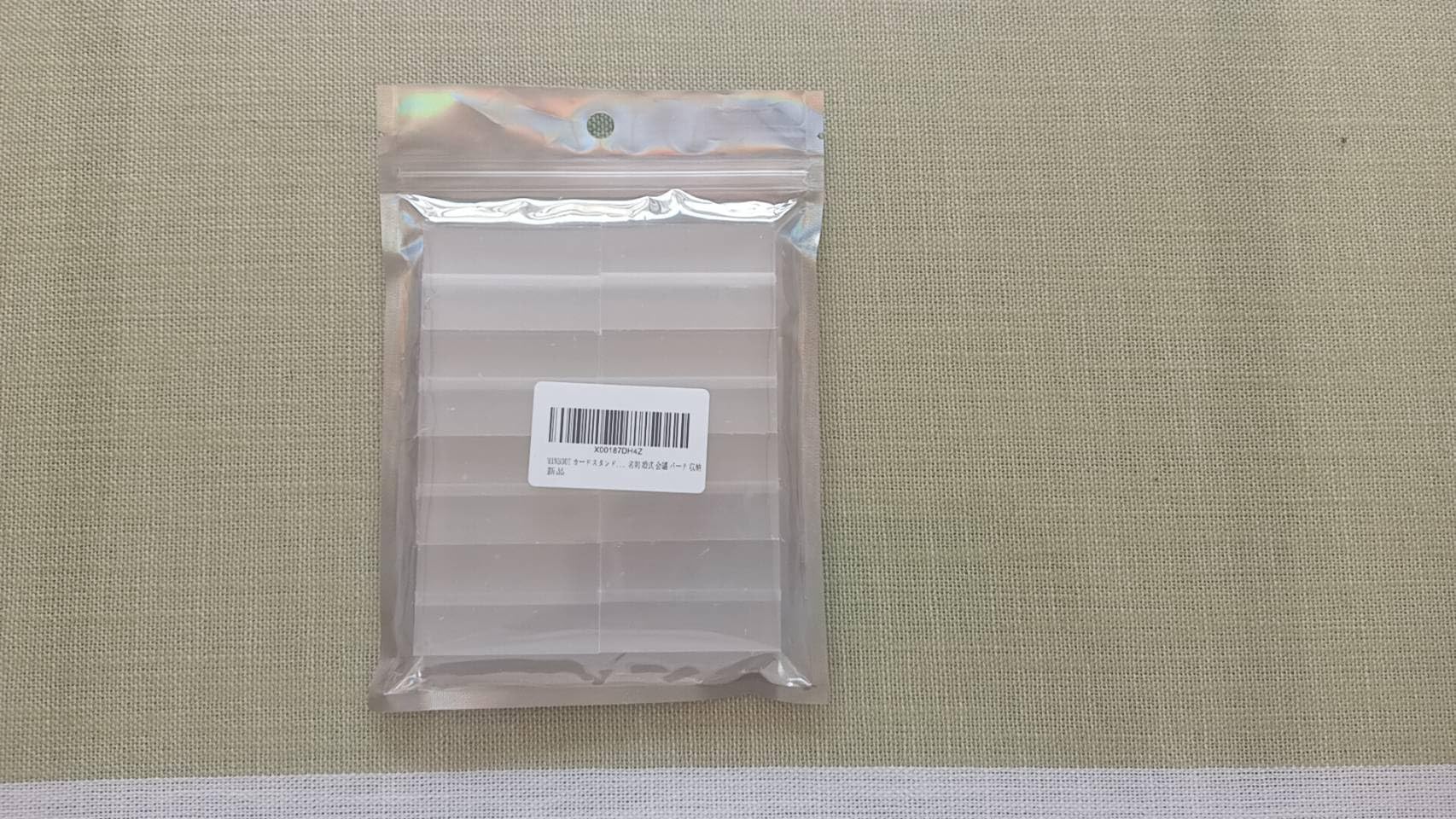 Amazon.co.jp: MINBOOT カードスタンド アクリル 透明 8個入り ディスプレイ メモスタンド カード立て プライスカード メモクリップ 台座 葉書 名刺 婚式 会議 パーテ ...