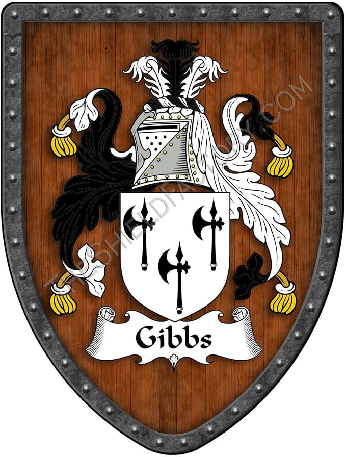 Amazon.com: Gibbs Family Crest Custom Coat of Arms, Family Ancestry and ...