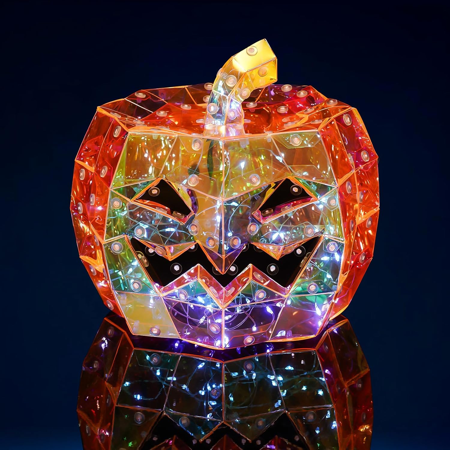 Amazon.com: LEALIBAUSS Halloween Decorations Prismatic Iridescent ...